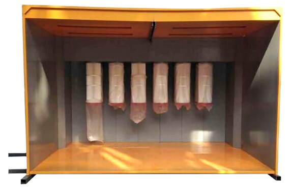Custom Large Powder Coating Spray Booth - Buy Large Powder Coating ...